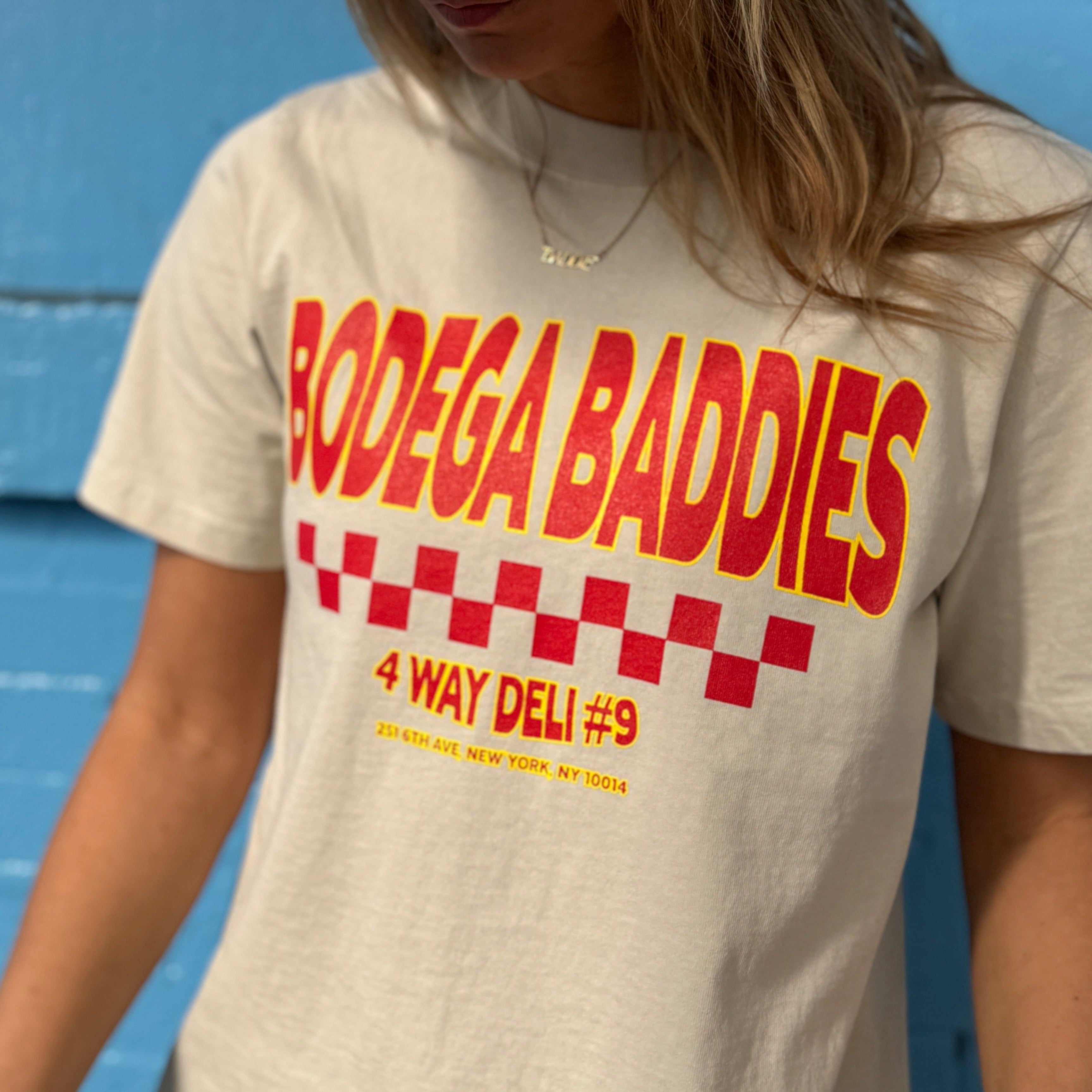 Bodega Baddies x Marthestarr Legacy Sandwich Tee – Baddie Behavior The Label